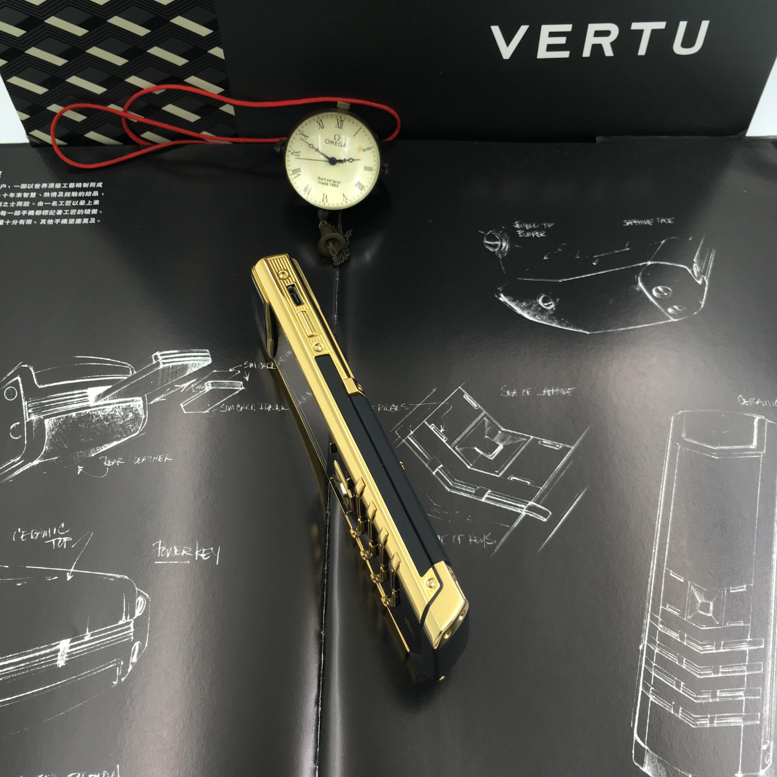 Signature S – Dragon Yellow Gold Diamond – Go Easy For Vertu